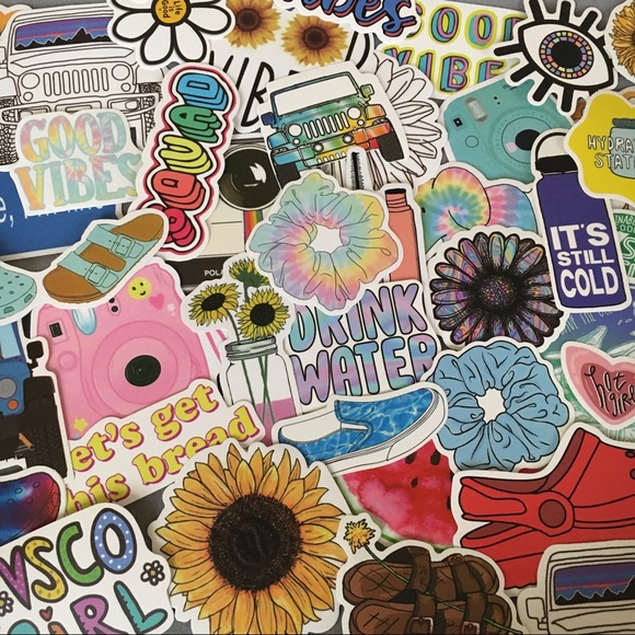 Office | 32 Vsco Girl Sticker Bundle | Poshmark
